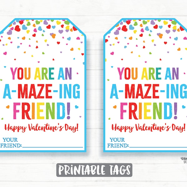 Maze Valentine - Etsy