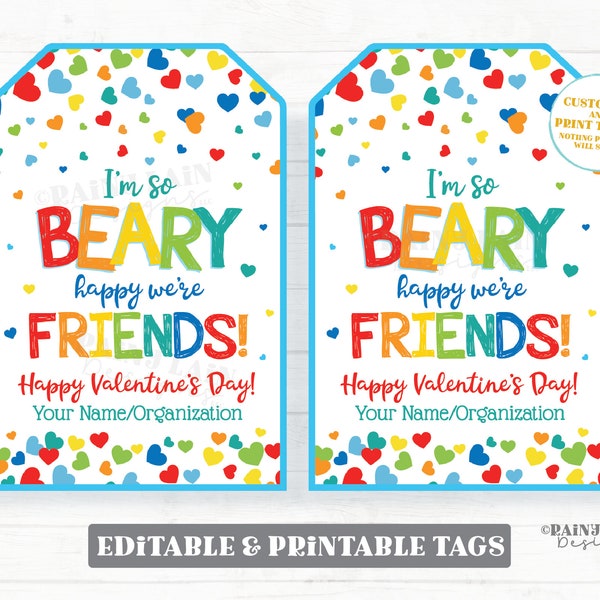 Valentine Bear - Etsy