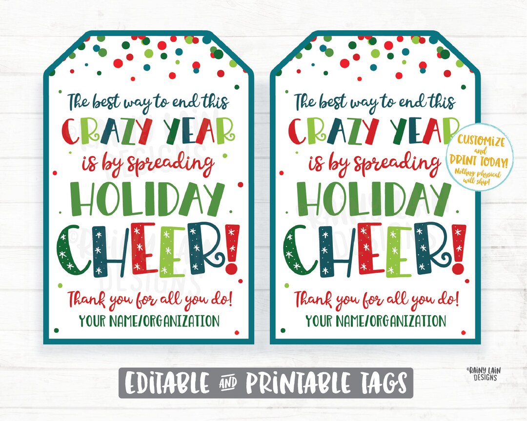 The Best Way to End This Crazy Year is by Spreading Holiday Cheer ...