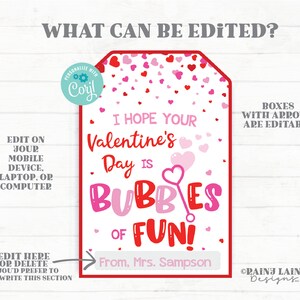 Hope Your Valentine's Day is Bubbles of Fun, Bubbles of Fun Valentine ...