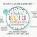 Thanks a Bundt-ch for All You Do Tag Bundt Cake Gift Bundt'ch ...