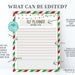 Elf Planner Printable Editable Christmas Elf Ideas Elf - Etsy