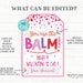 You're the Balm Valentine Tag Lip Balm Valentine Chapstick - Etsy