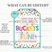 Spring Break Buckets of Fun Tag Easter Gift Bucket Tag Beach Chalk ...