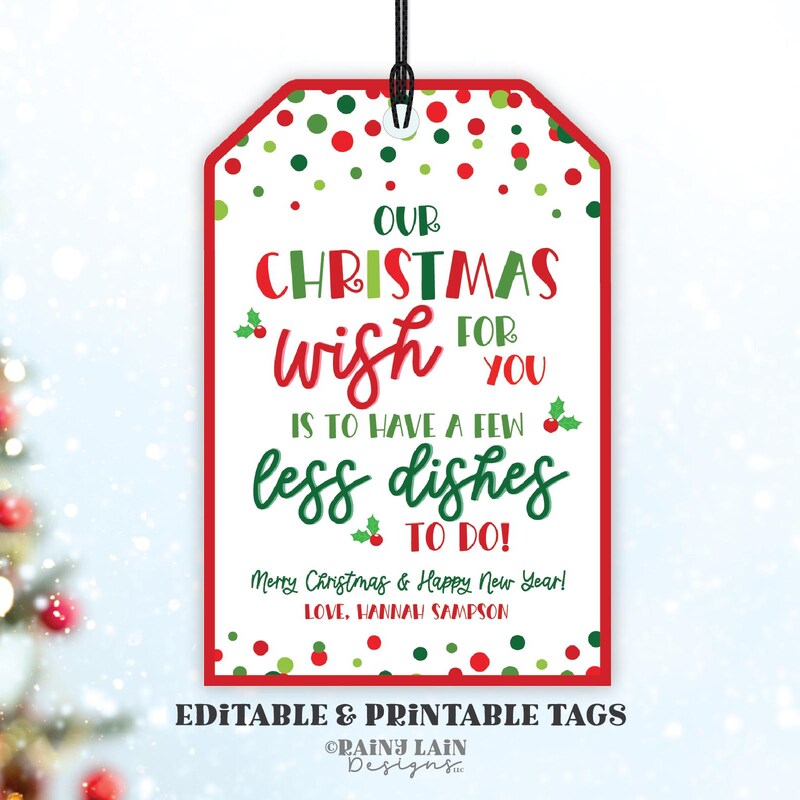 Christmas Dinner Paper Plates - Etsy