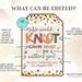 Thanksgiving Pretzel Gift Tag Template, Editable Fall Knot Know ...