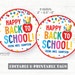 Happy Back to School Tag, Editable First Day of School Gift, 1st ...