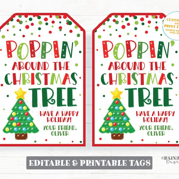 Christmas Tree Tags - Etsy