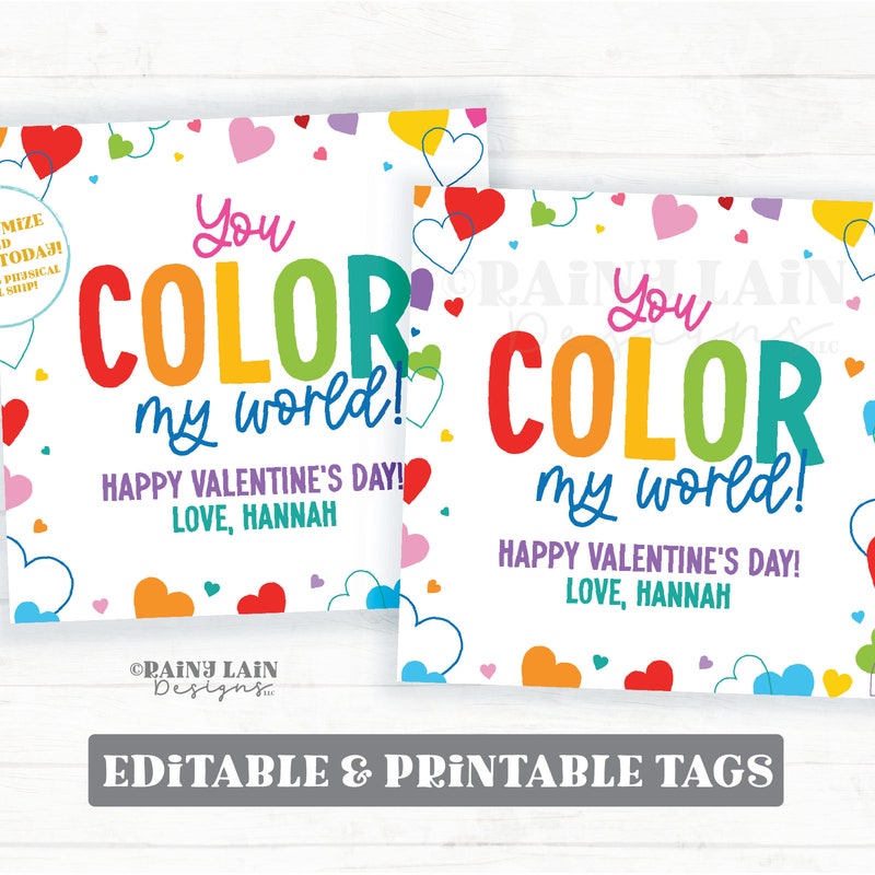 You Color My World - Etsy