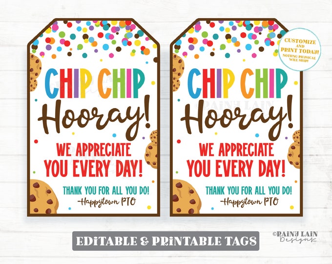 Printable/editable, You Make Us POP With Appreciation Popcorn Gift Tag ...