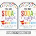You Are Sodalightful to Work With Tag Soda Gift Tag Soda Pop Employee ...