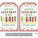 Christmas Pencil Gift Tag Just Write Holiday Pencil Tags Student ...
