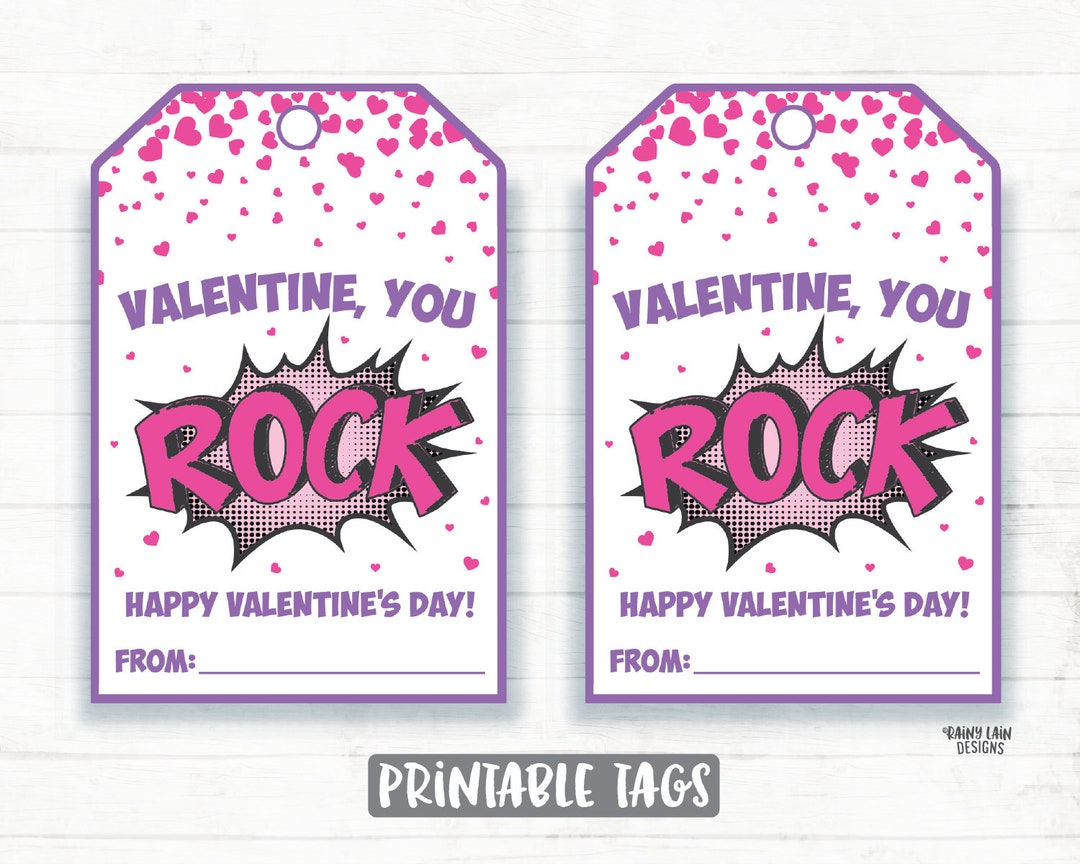 You Rock Valentine, Painted Rock, Rocks Valentine, Girl Superhero ...