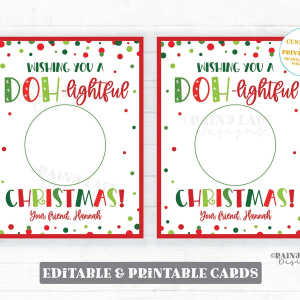 Play Doh Card - Etsy