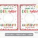 Doh-lightful Christmas Card Play Dough Gift Tag Holiday Playdough From ...