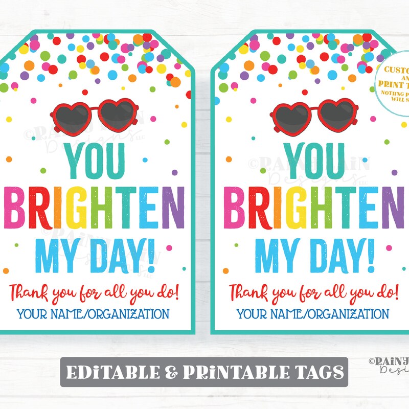 You Brighten My Day - Etsy