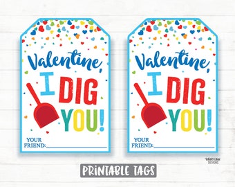 I Dig You Valentine | Etsy