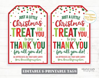 Teacher Gift Tags | Etsy