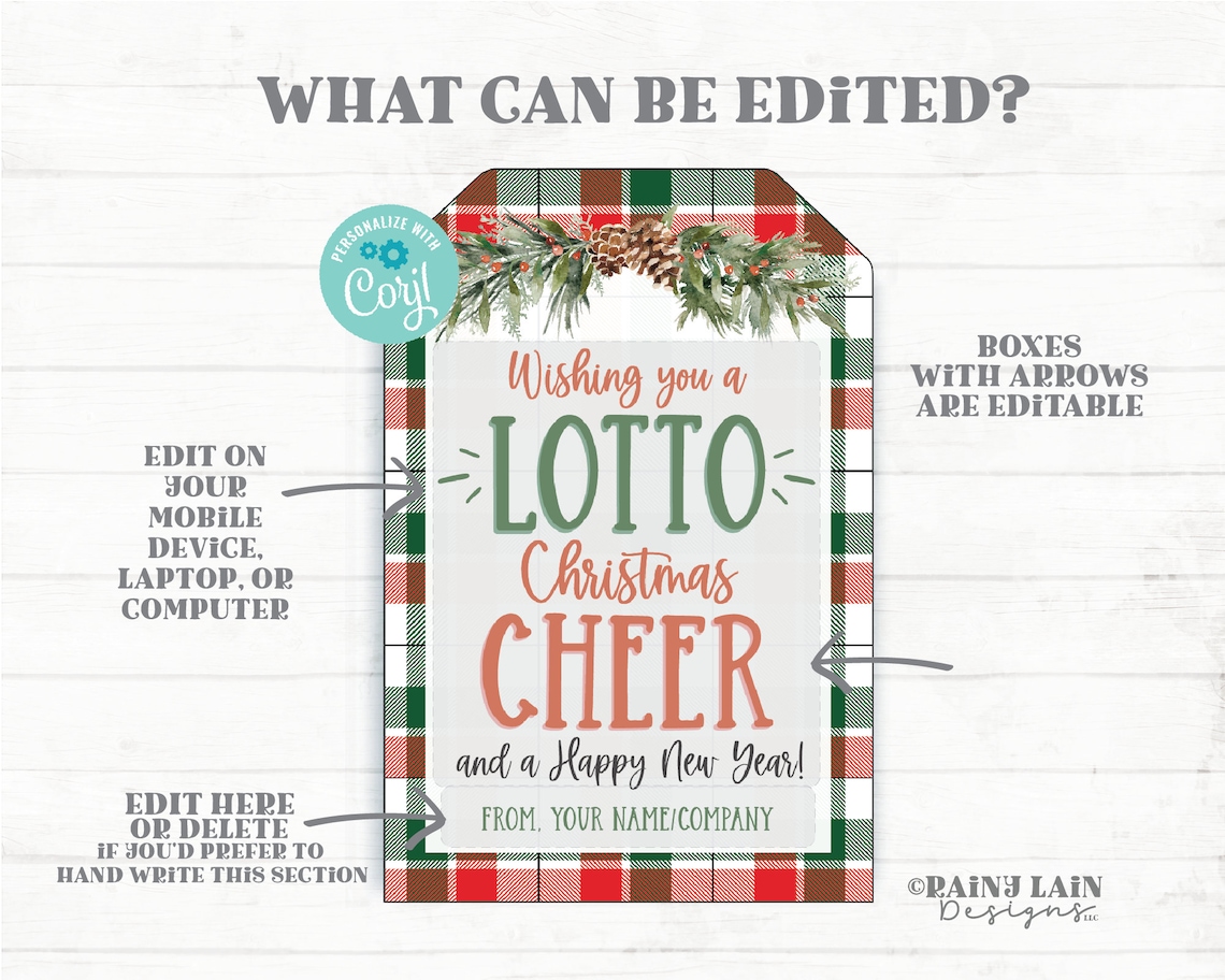 Wishing You a Lotto Christmas Cheer and a Happy New Year Tags Lottery ...