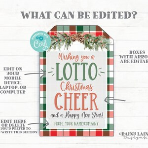 Wishing You a Lotto Christmas Cheer and a Happy New Year Tags Lottery ...