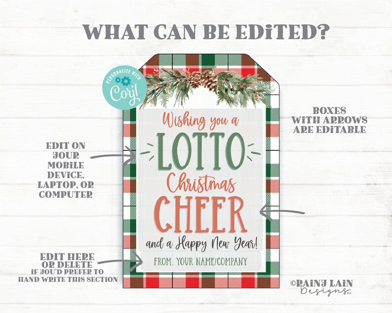 Wishing You a Lotto Christmas Cheer and a Happy New Year Tags Lottery ...
