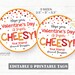 Cheesy Valentine Tag, Valentine's Day Super Cheesy, Cheese Crackers ...