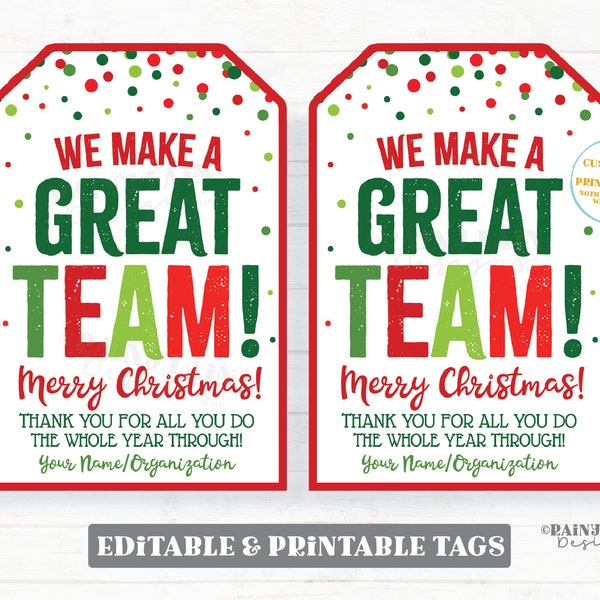 Christmas Tag - Etsy