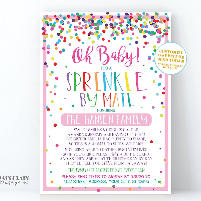 Baby Sprinkle - Etsy