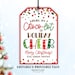 Editable Christmas Chocolate Gift Tag, Thanks a Choco-lot, Holiday ...