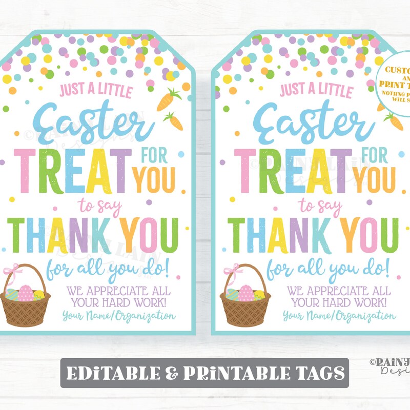 Easter Tags - Etsy