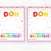 Doh Valentine Doh You Want to Be My Valentine Play Dough | Etsy