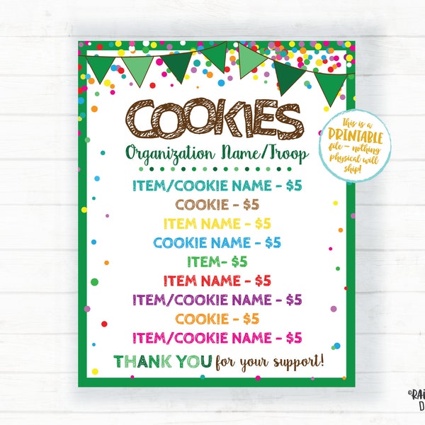 Cookie Booth - Etsy