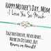 Charm Friendship Bracelet With "happy Mother's Day, Mom" Card | Mother ...