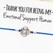 Friendship Bracelet With Thank You Card, Thank You Gift, Best Friend ...