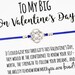 Big Sister Valentine, Sister Valentine's Day Gift, Big Little Valentine ...