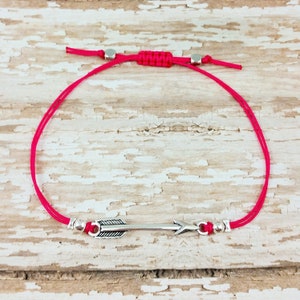 Set of TWO Charm Friendship Bracelets With "be My Valentine" Card ...