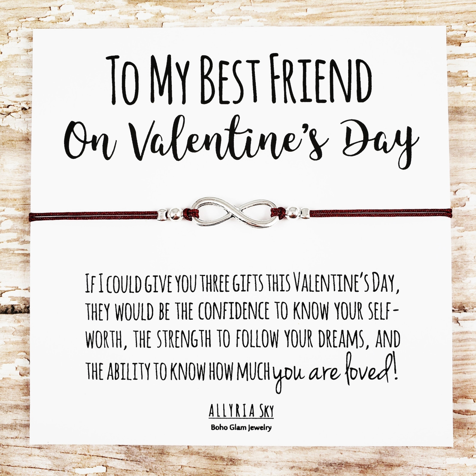 Best Friend Valentine's Day Gift Best Friend Valentine - Etsy