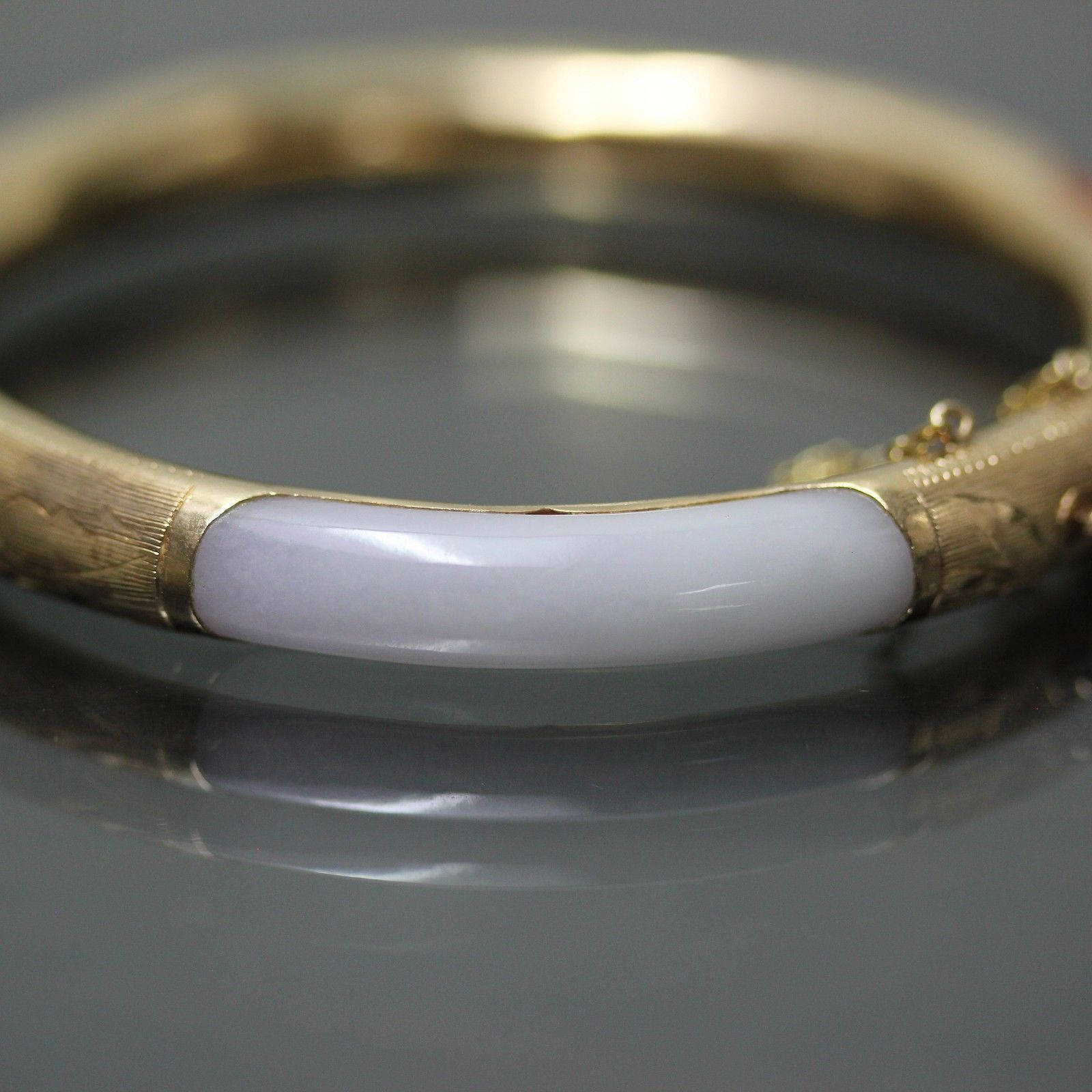 Hand Made 14k Yellow Gold Natural 4 Color A Grade Jade Jadeite - Etsy