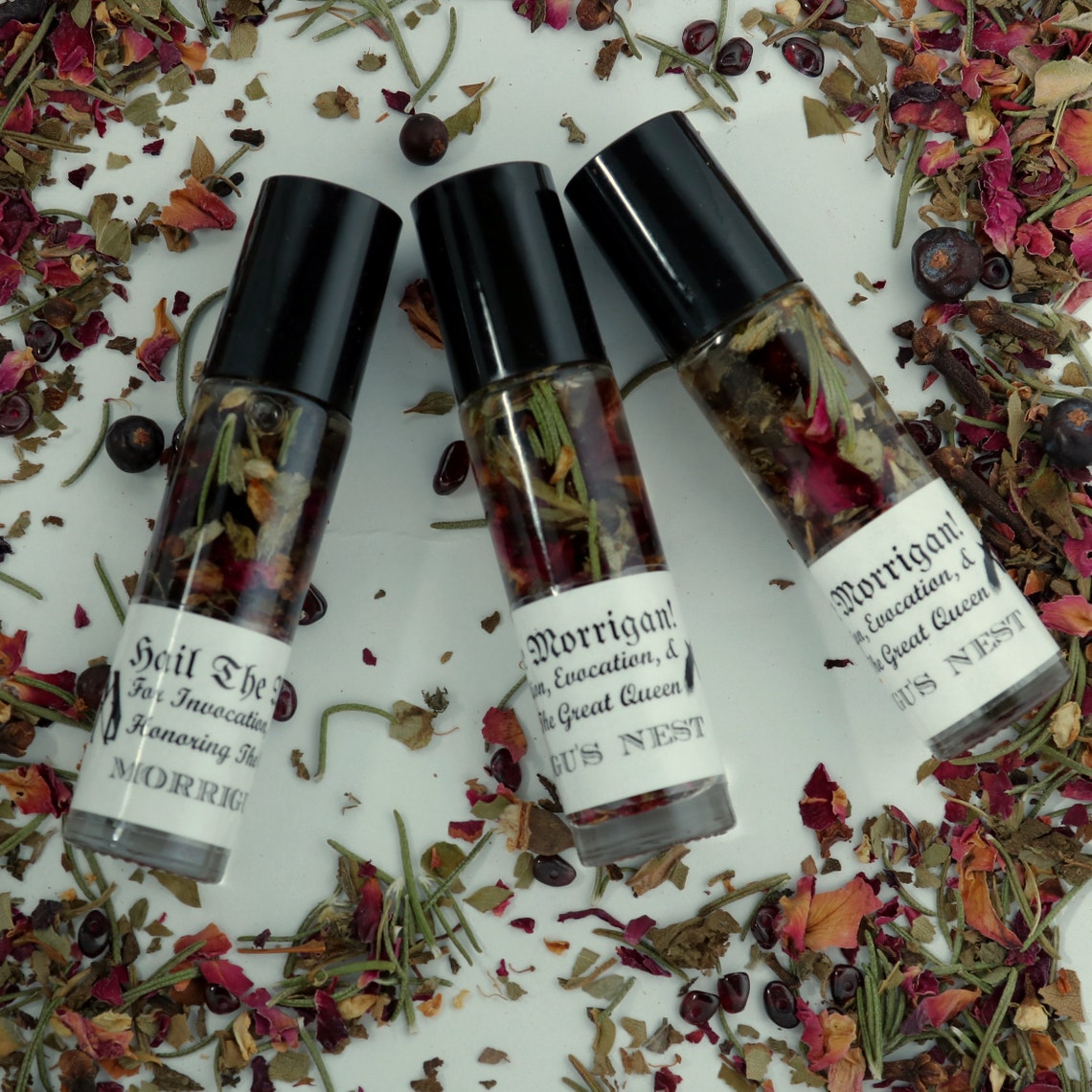 MORRIGAN INVOCATION OIL Morrigan Goddess Ritual Oil Spell | Etsy