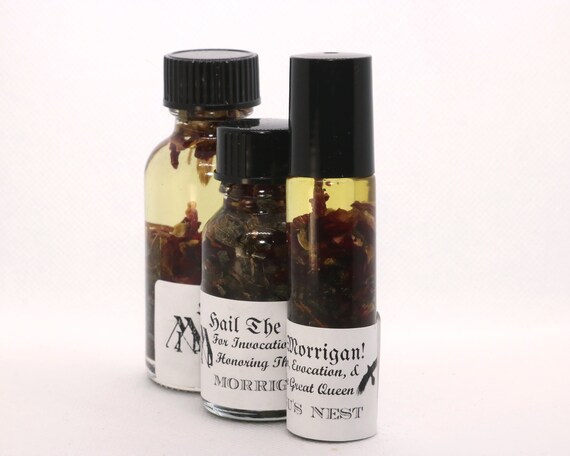 MORRIGAN INVOCATION OIL Morrigan Goddess Oil | Etsy
