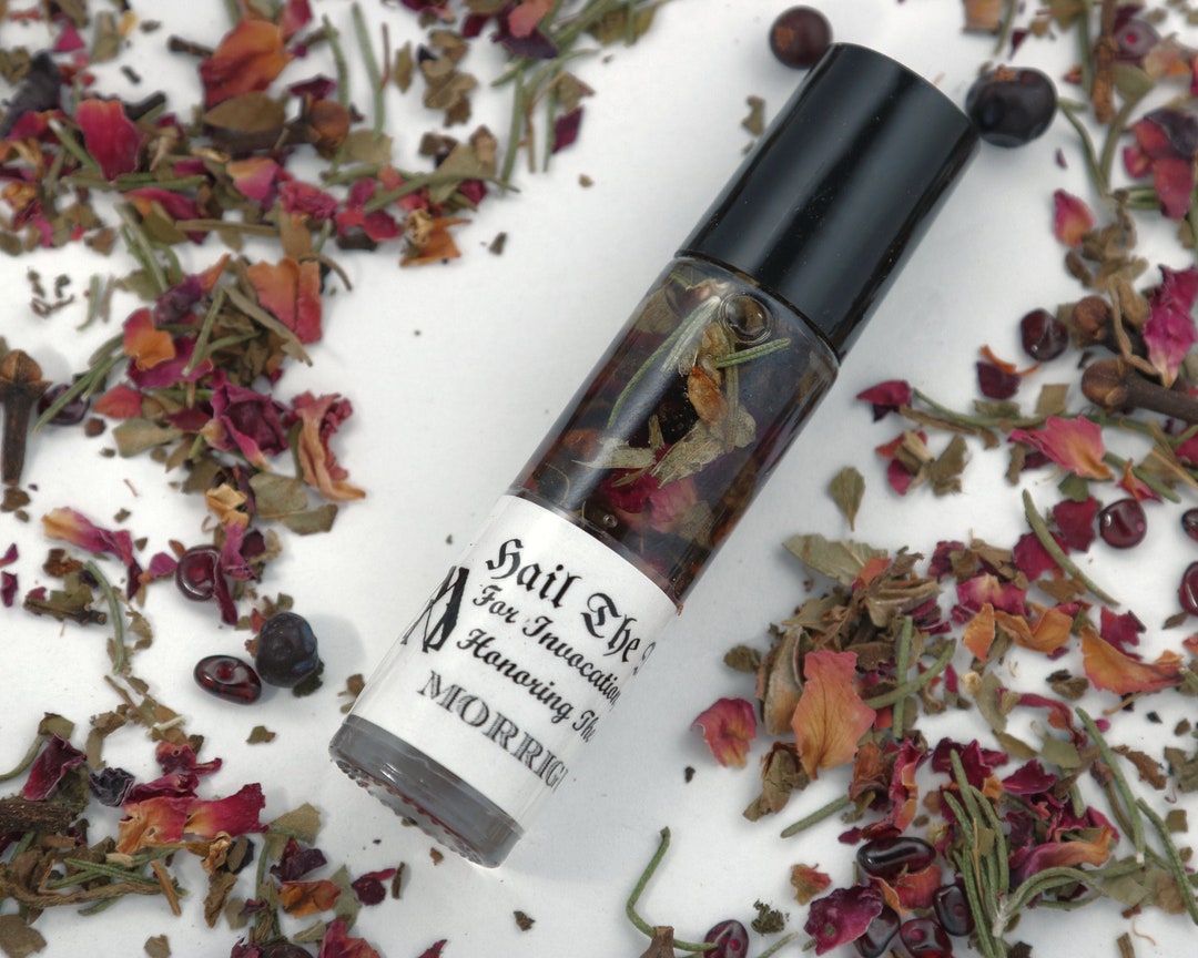 MORRIGAN INVOCATION OIL, Morrigan Goddess Ritual Oil, Spell Oil ...
