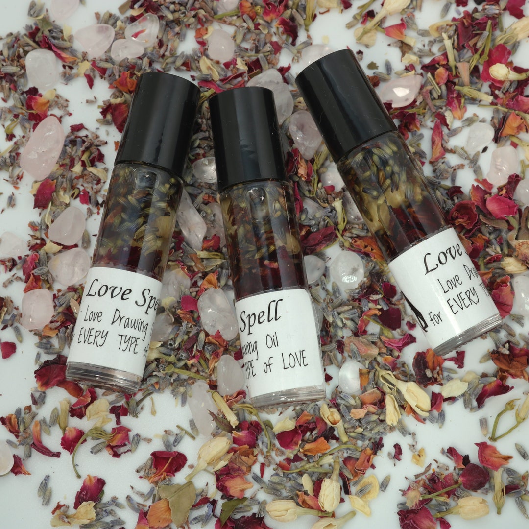 LOVE SPELL OIL, Love Ritual Oil, Love Drawing Attraction Oil, Spell Oil ...