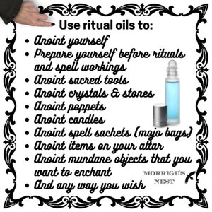 MORRIGAN INVOCATION OIL, Morrigan Goddess Ritual Oil, Spell Oil ...