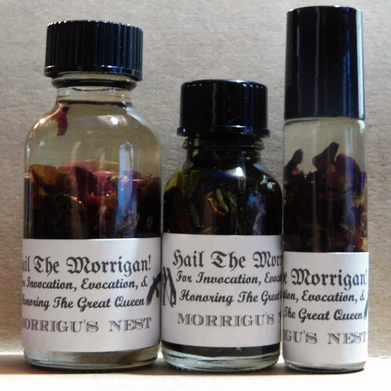 MORRIGAN INVOCATION OIL Morrigan Goddess Oil | Etsy