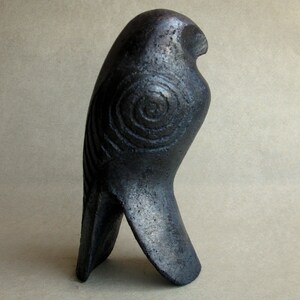 Ceramic Sculpture "falcon" Hawk Sculpture - Etsy