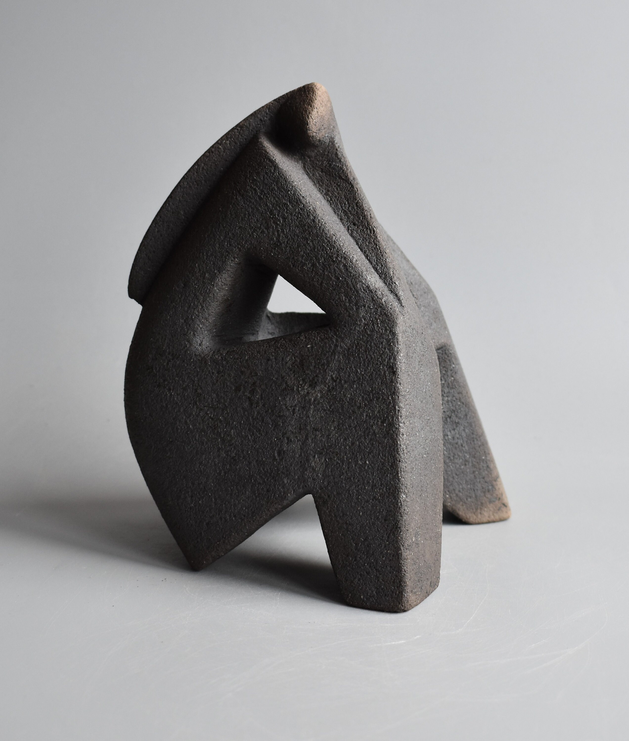 Abstract Human Ceramic Sculpture