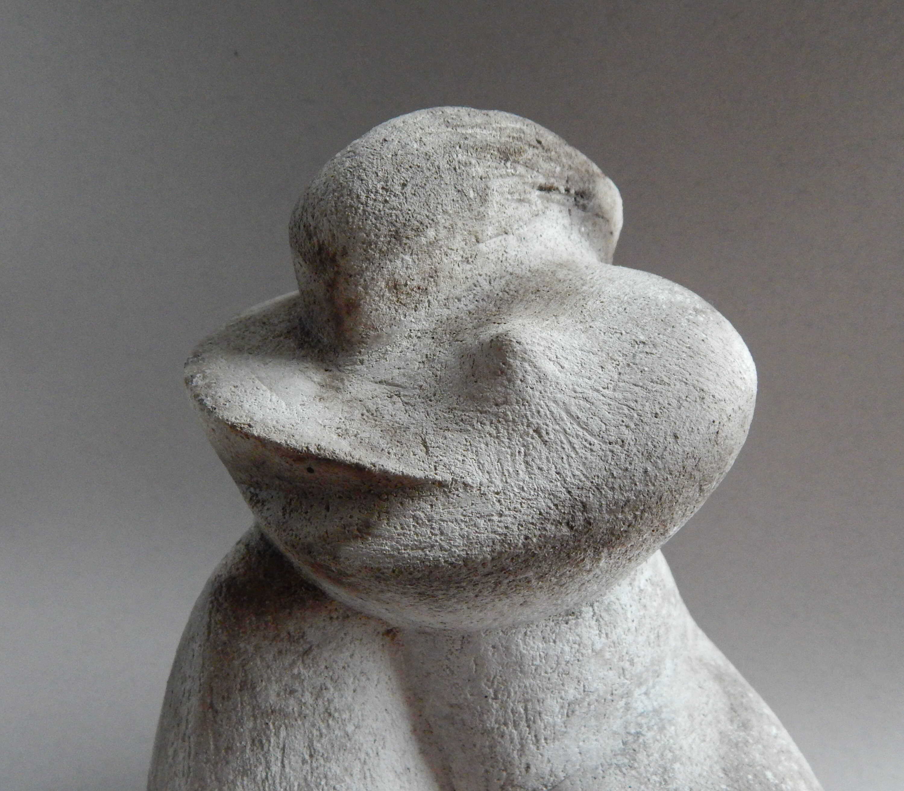 Ceramic Sculpture, Gray,ceramics, Ceramic Figurine, African Figure ...
