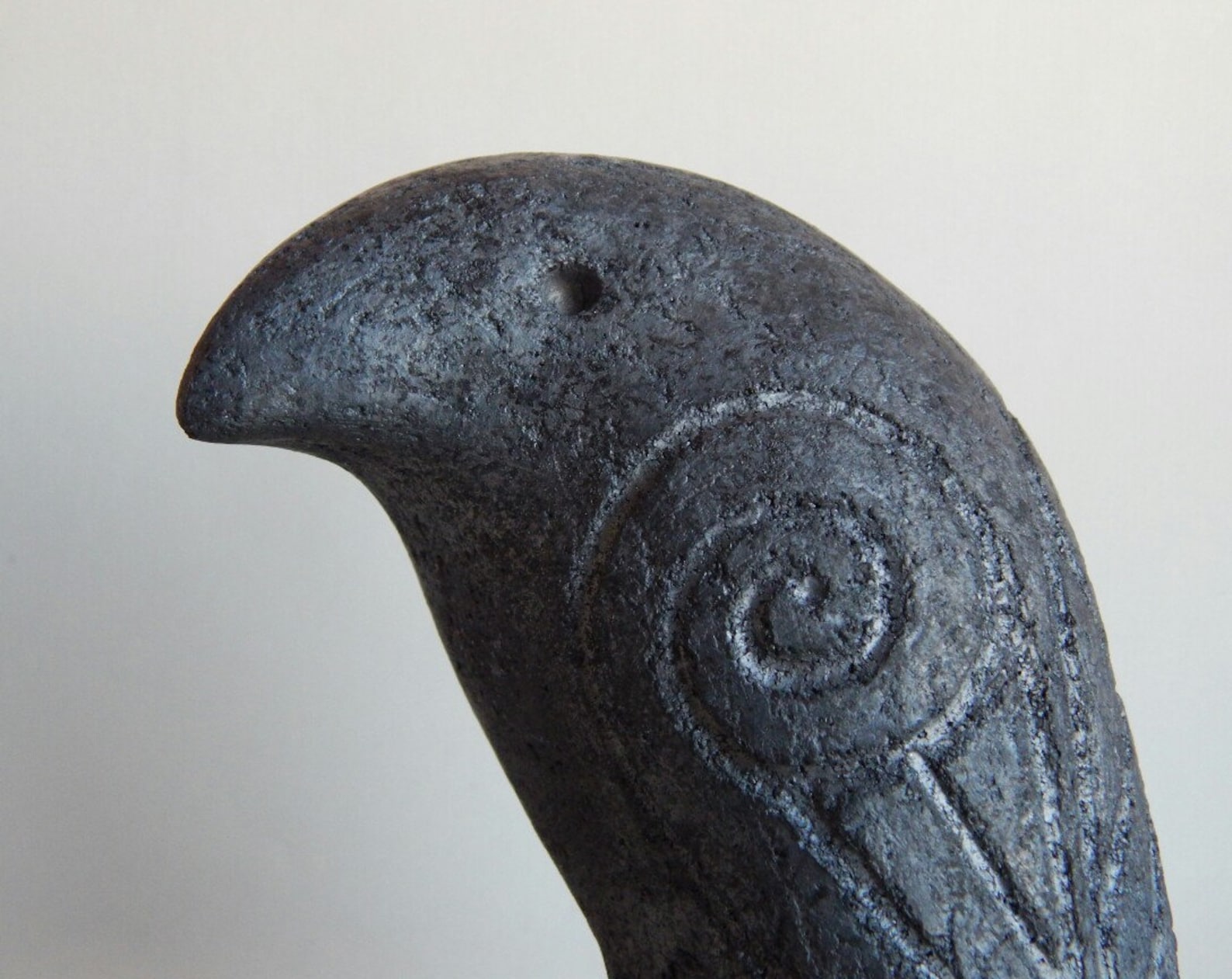 Ceramic Sculpture of Crowsfigurinebird Figurineblack | Etsy