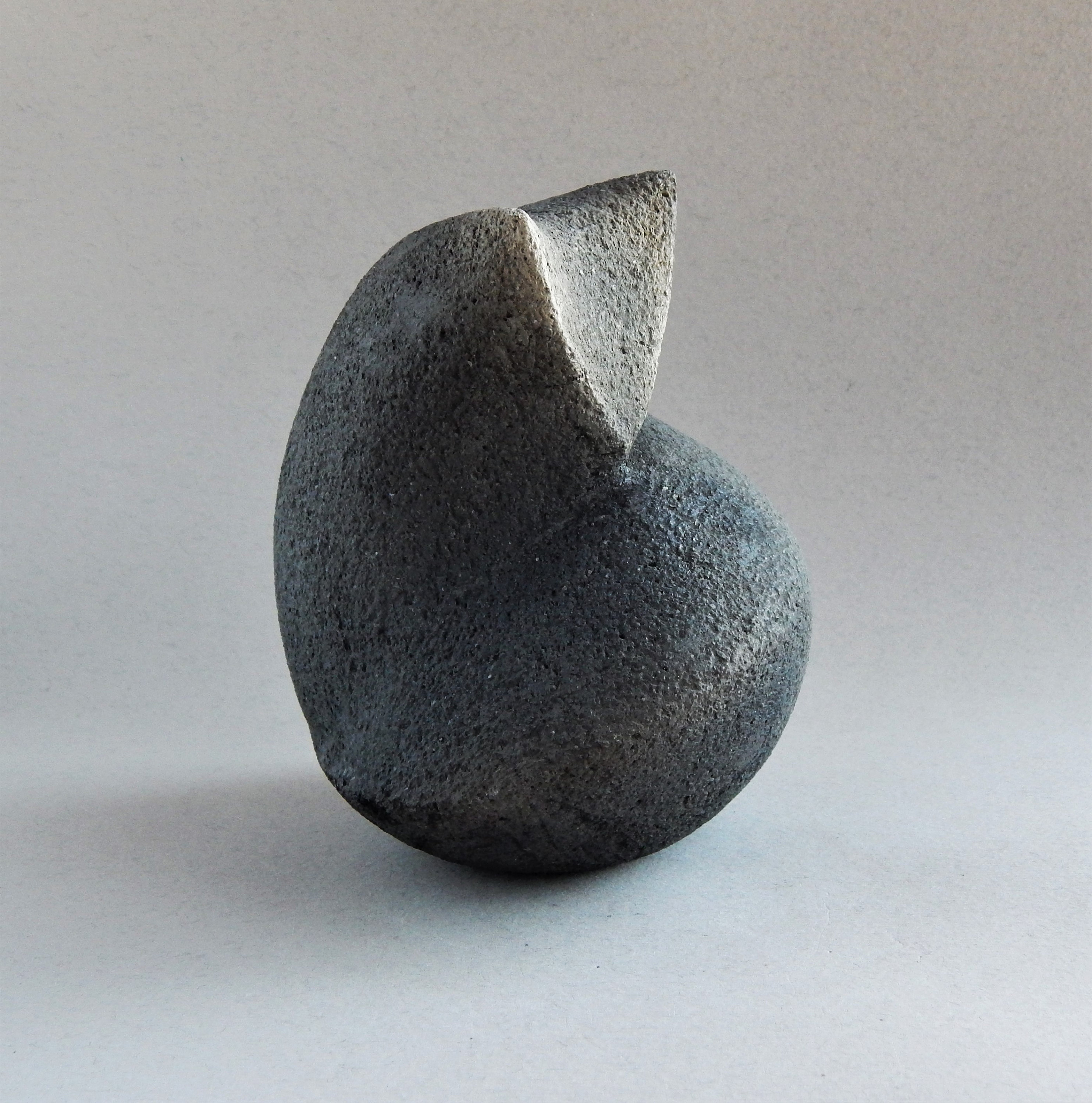 Ceramic cat sculpture gray cat Christmas present original - Etsy.de