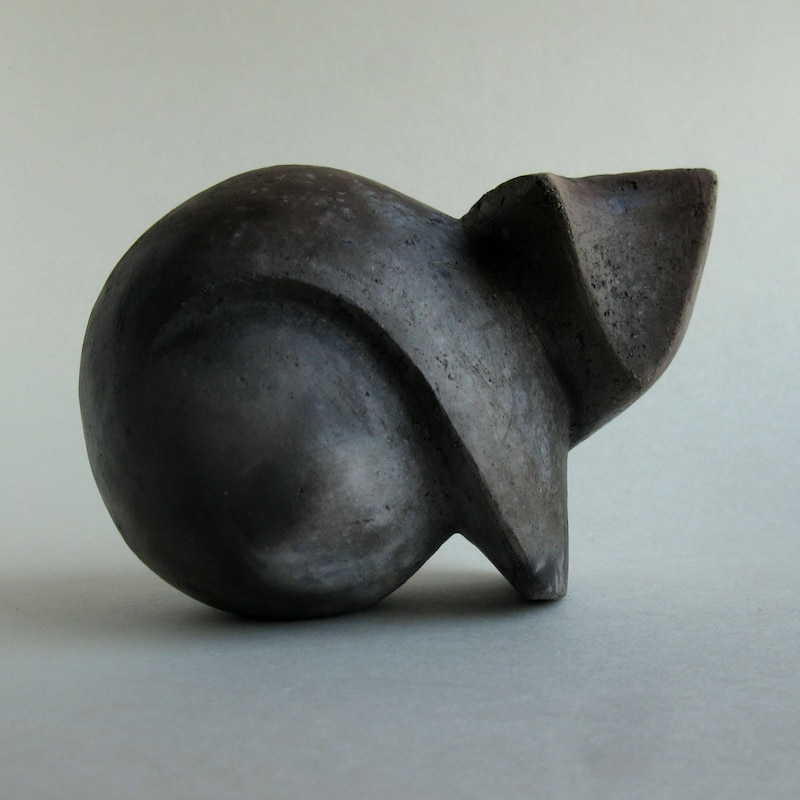 Grey Sculpture - Etsy